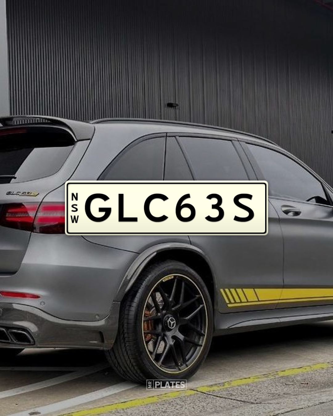 GLC63S (Mercedes GLC63S AMG) Number Plates For Sale, NSW - MrPlates
