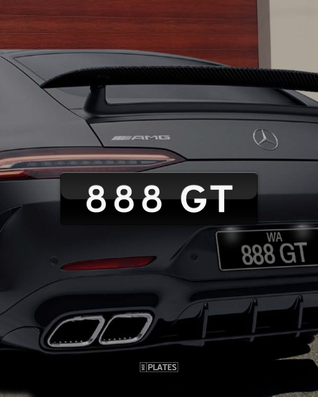 888 GT (GT, GTS Or GTR) Number Plates For Sale, WA - MrPlates
