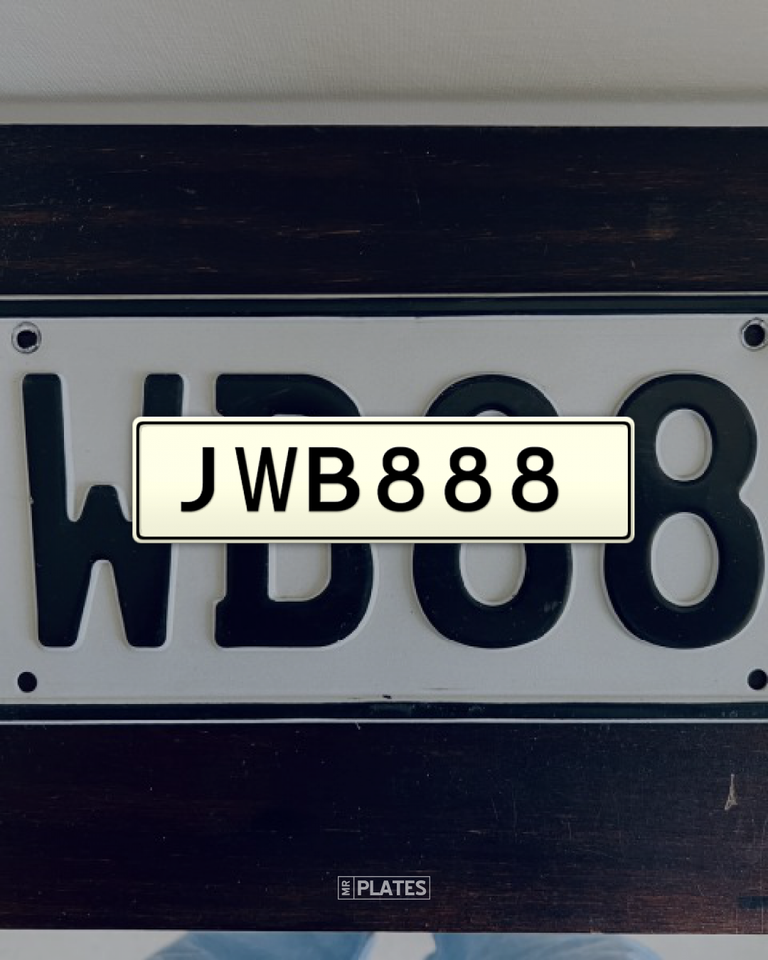 JWB888 (JWB 888) Number Plates For Sale - MrPlates