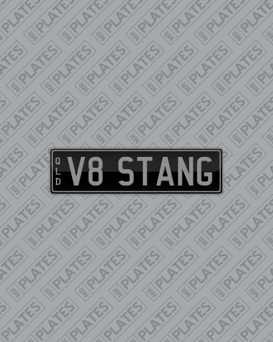 V8 STANG (V8 MUSTANG) Number Plates For Sale, QLD - MrPlates