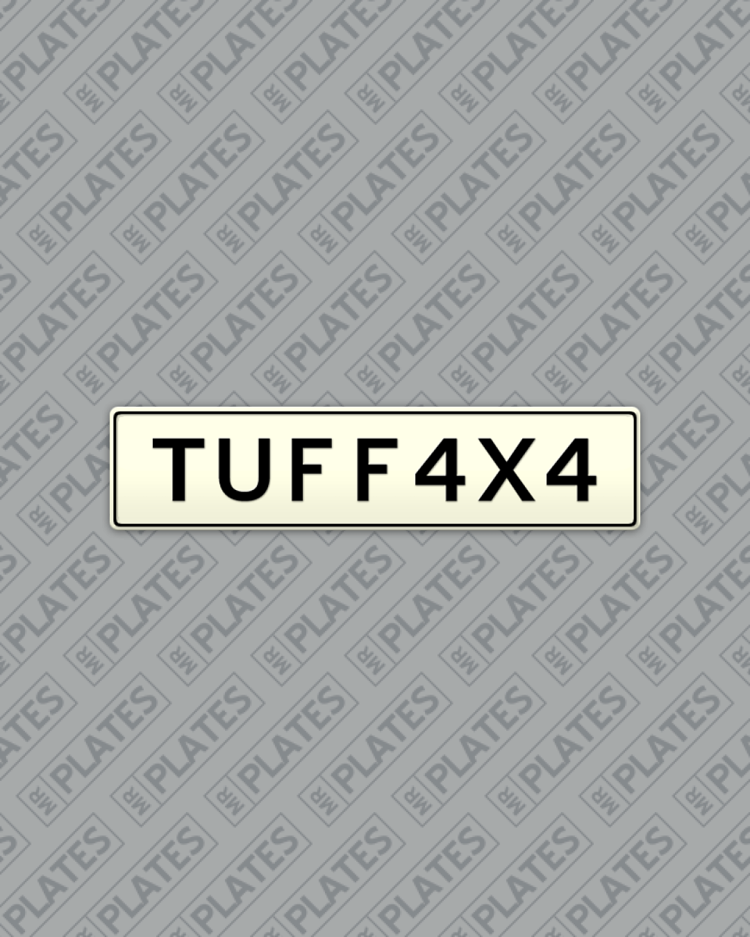 TUFF4X4 (Tuff 4x4) Number Plates For Sale, NT - MrPlates