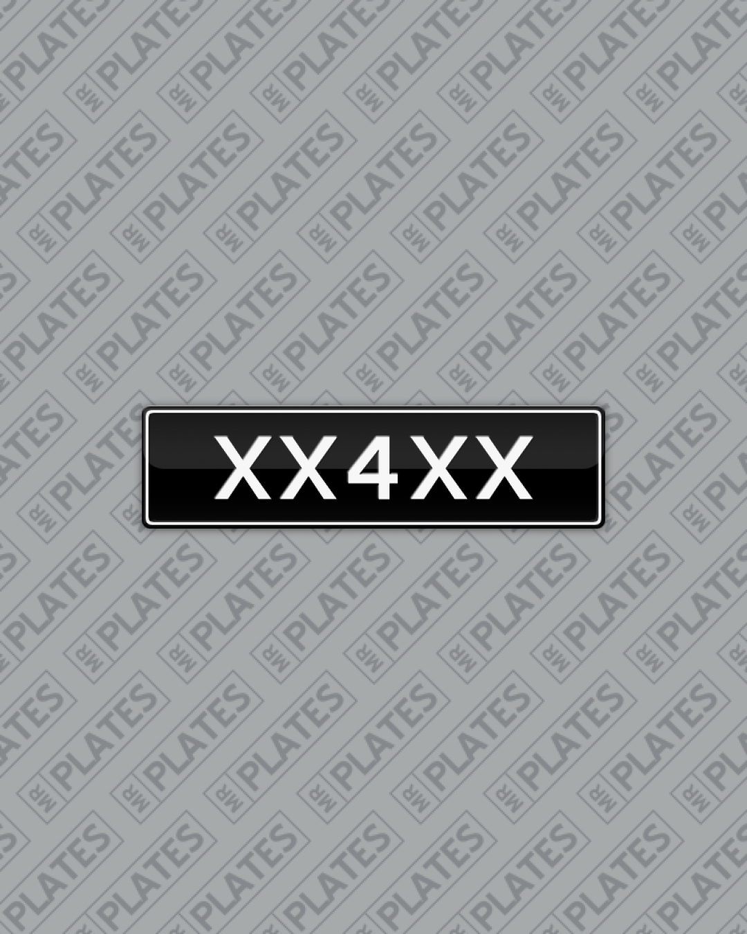 XX4XX (NUMBER 4) Number Plates For Sale, WA - MrPlates