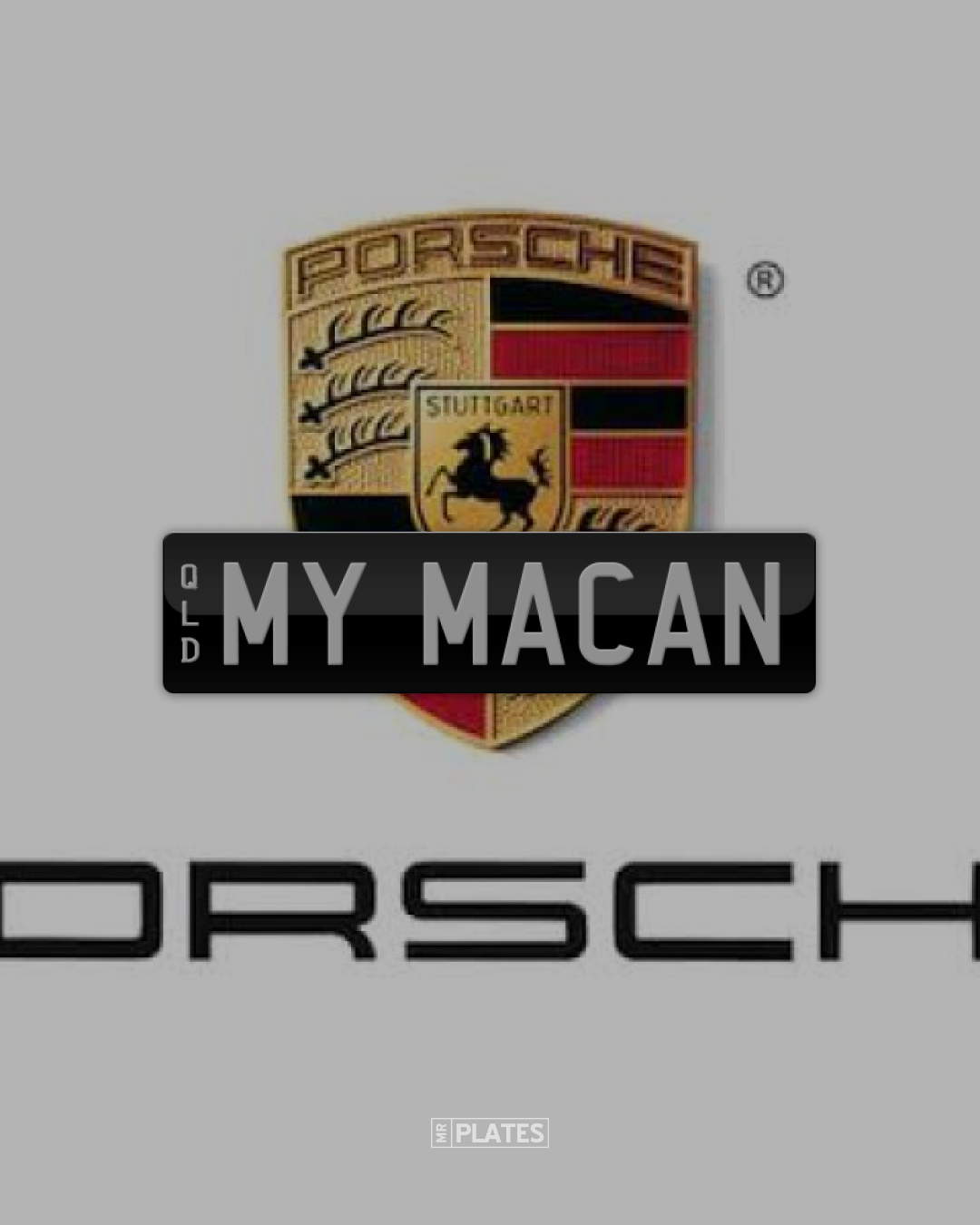 MY MACAN (QLD MY MACAN Slimline Plates For Sale) Number Plates For Sale ...