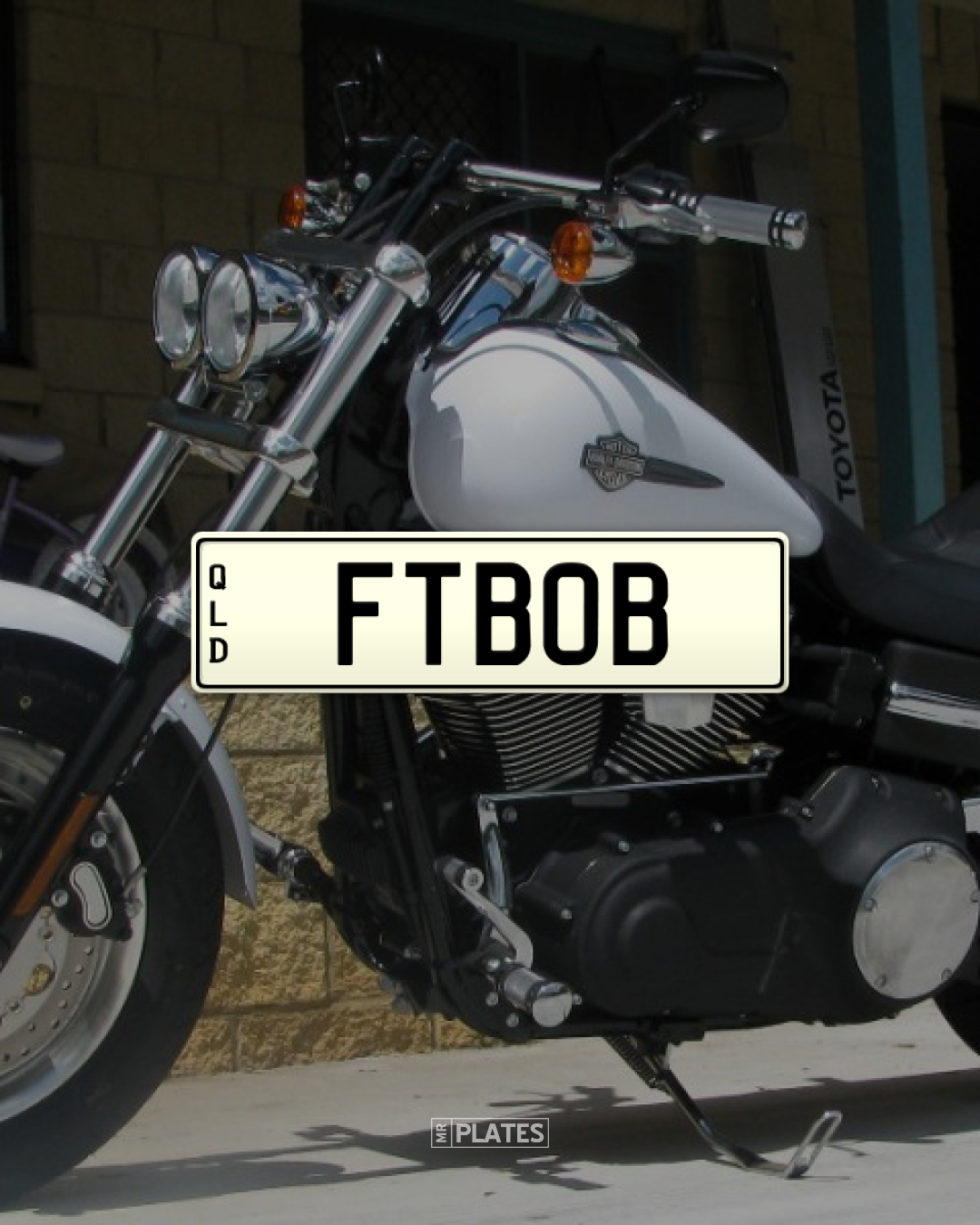 FTBOB (FAT BOB) Number Plates For Sale, QLD - MrPlates