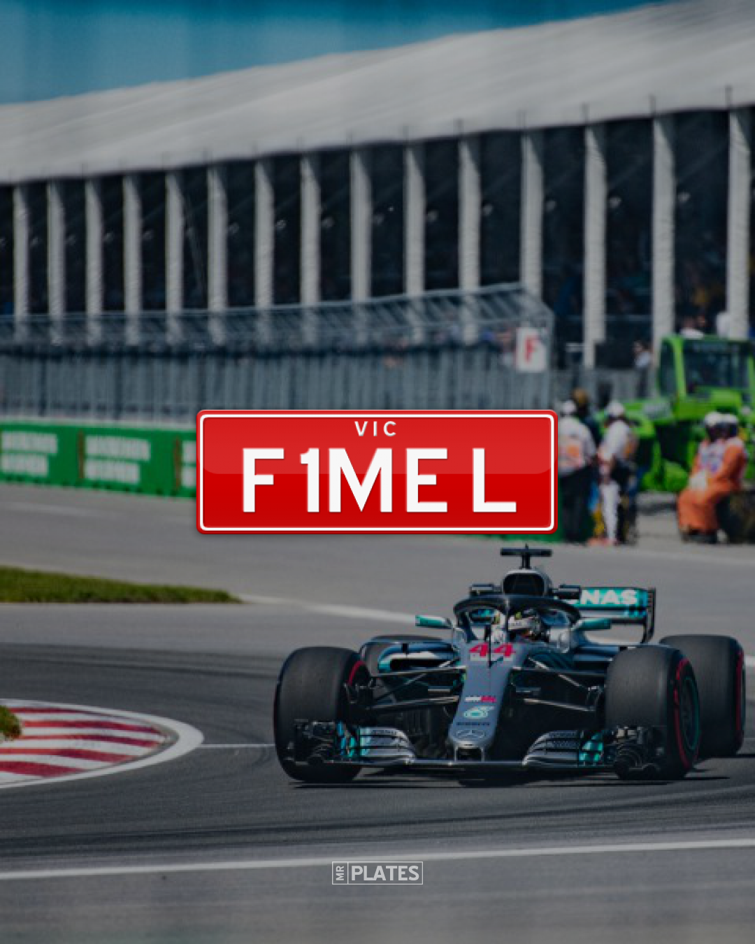 F1MEL (Formula 1 Melbourne) Number Plates For Sale, VIC - MrPlates