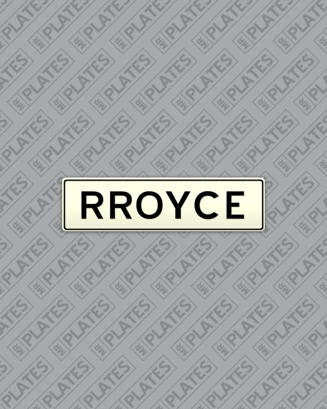 RROYCE (Rolls royce) Number Plates For Sale, NSW - MrPlates