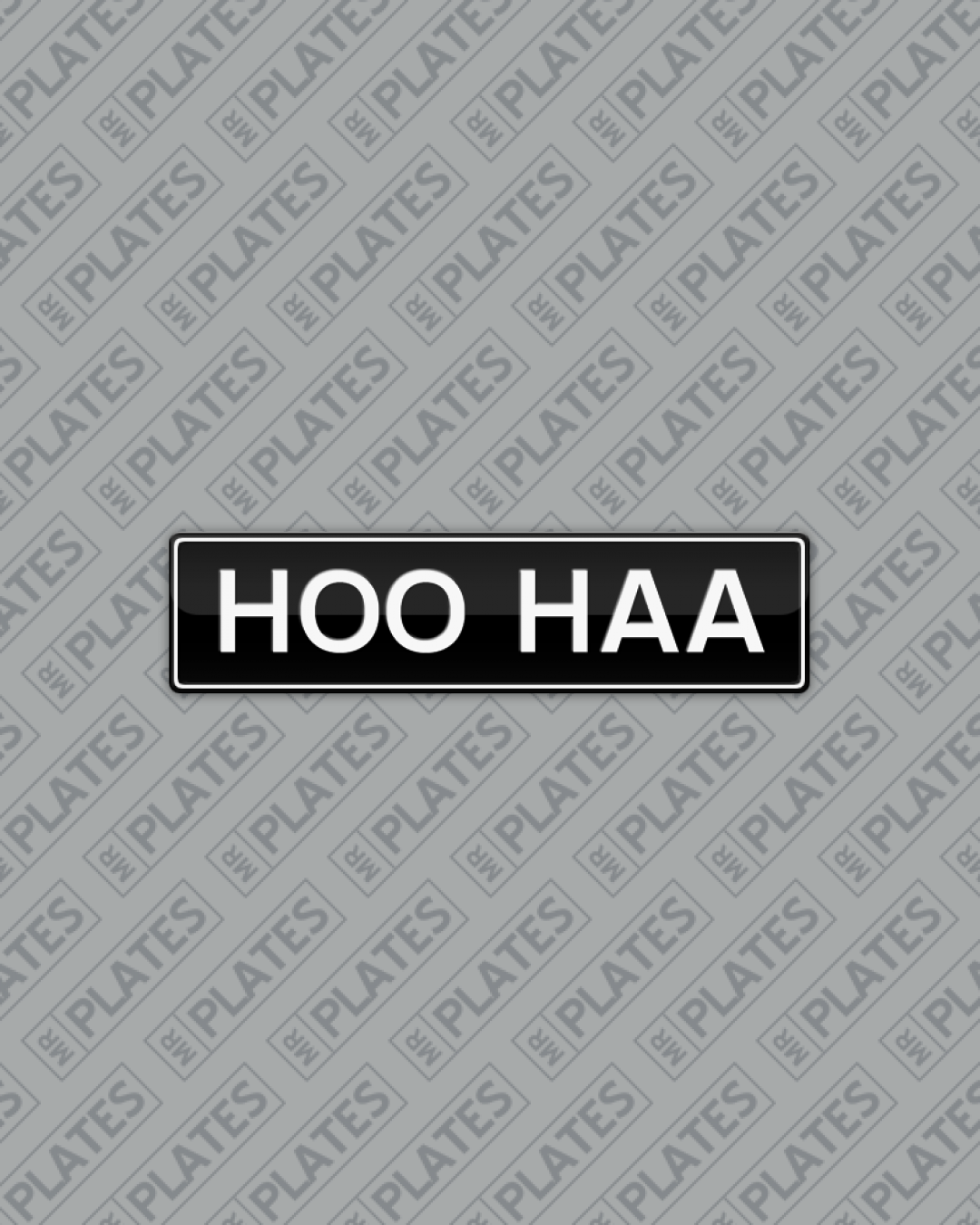 HOO HAA Number Plates For Sale, VIC - MrPlates