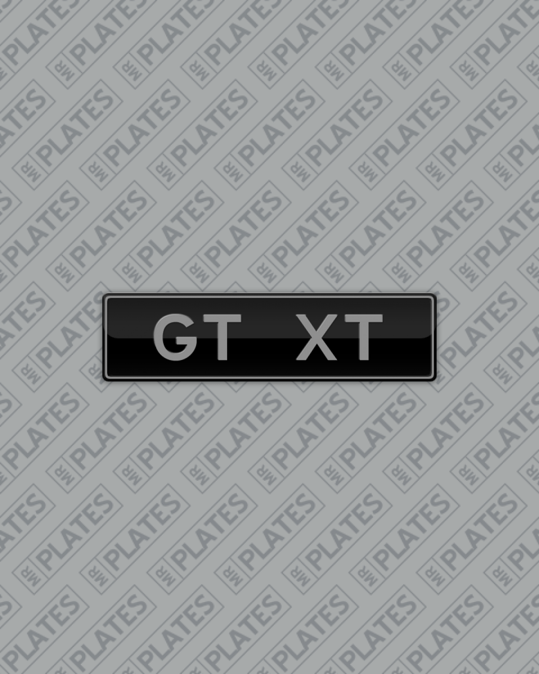 GT XT Number Plates For Sale - MrPlates
