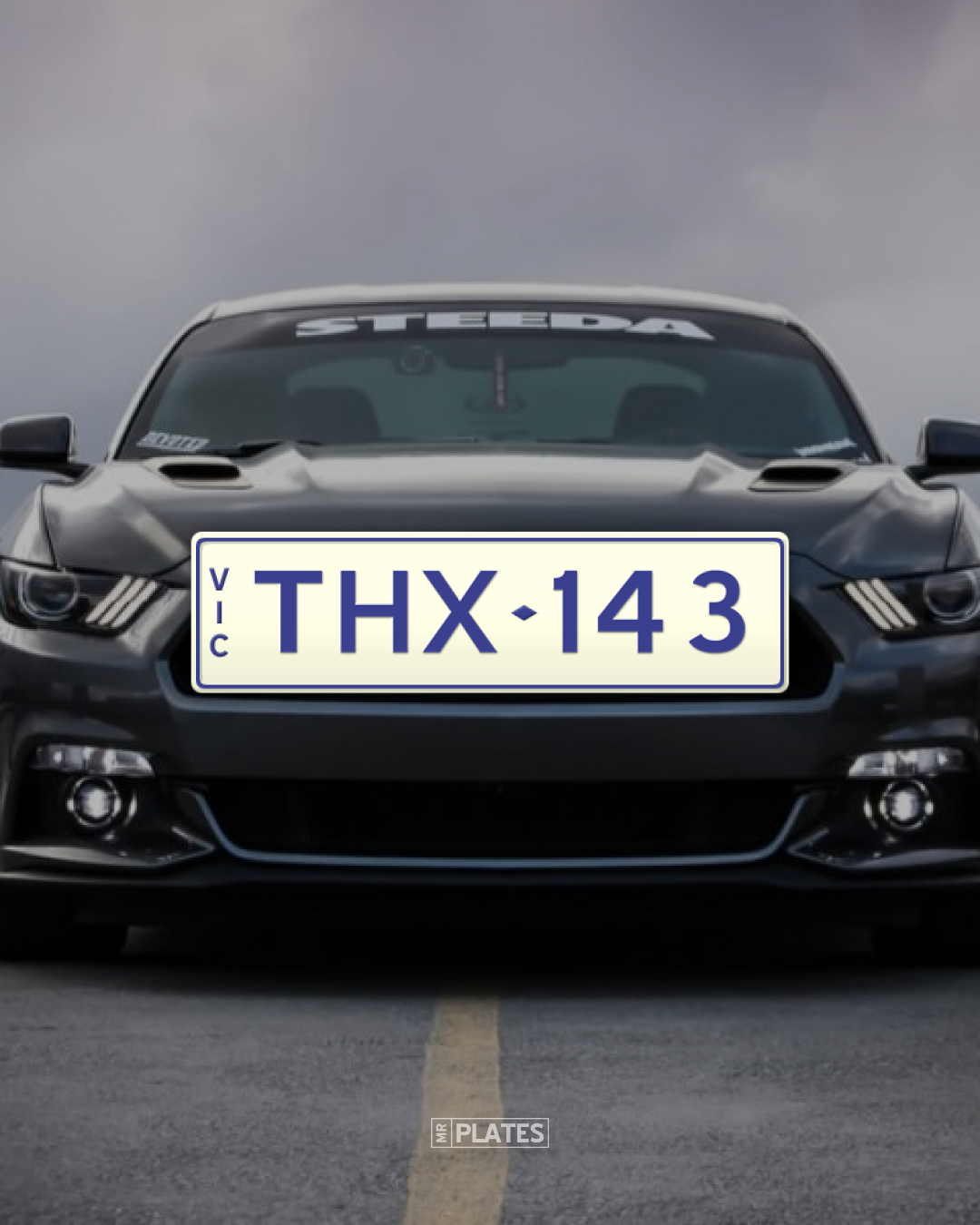 THX·143 (THANKS ILY) Number Plates For Sale, VIC - MrPlates
