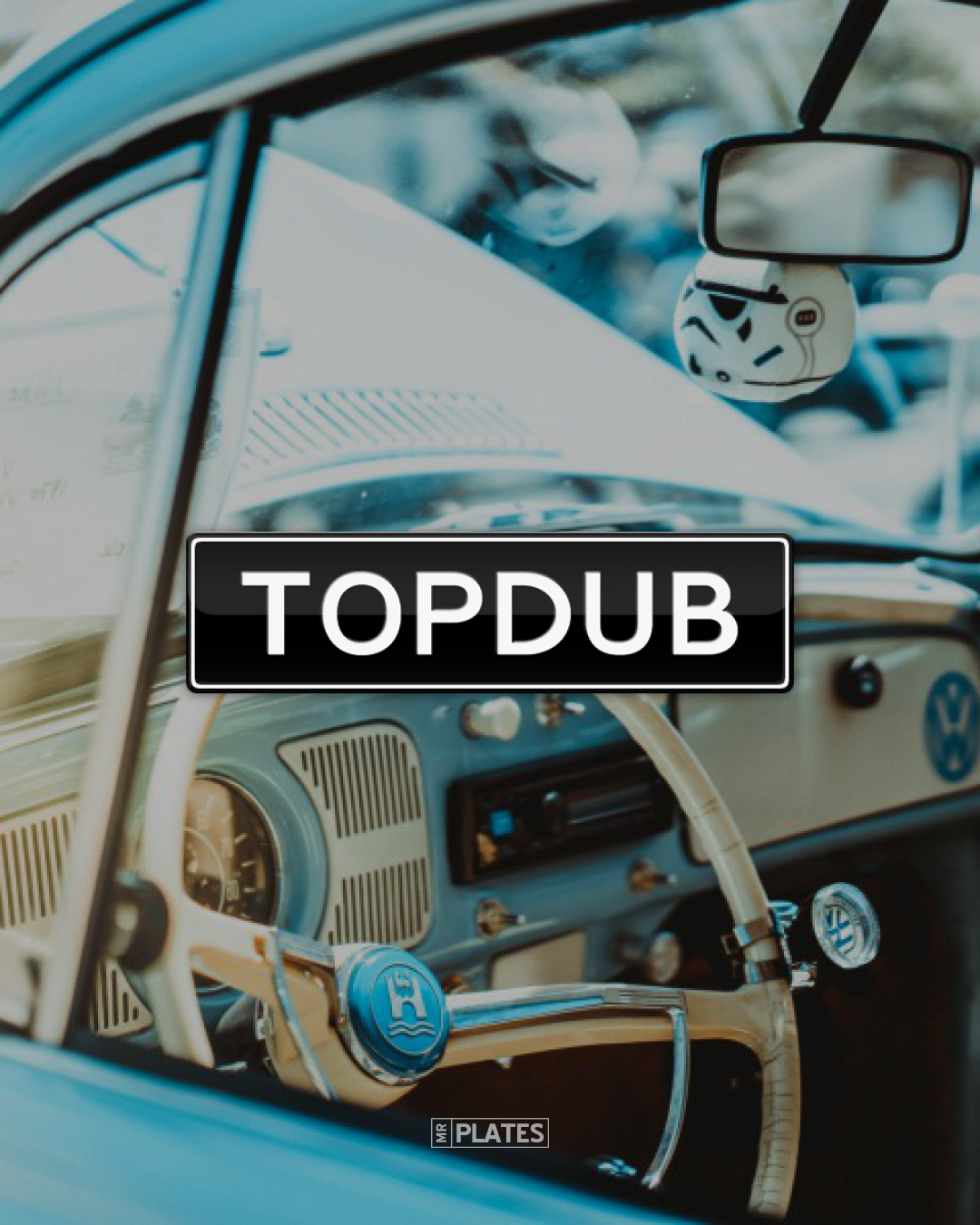 TOPDUB (Top Dub (VW, V-dub)) Number Plates For Sale, VIC - MrPlates