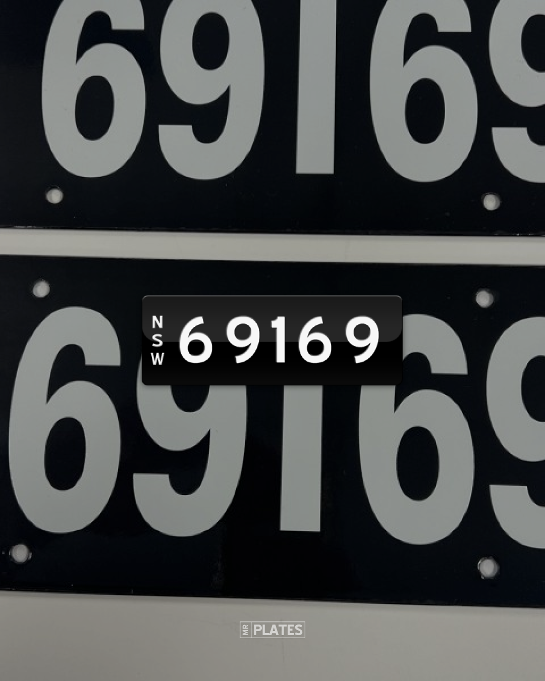 69169 (NSW HERITAGE PLATE 69169) Number Plates For Sale, NSW - MrPlates