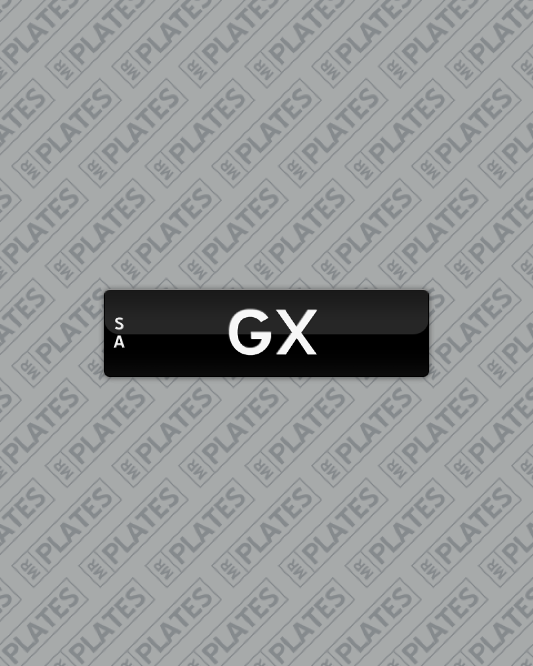 GX (Fits Lexus GX Series) Number Plates For Sale, SA - MrPlates