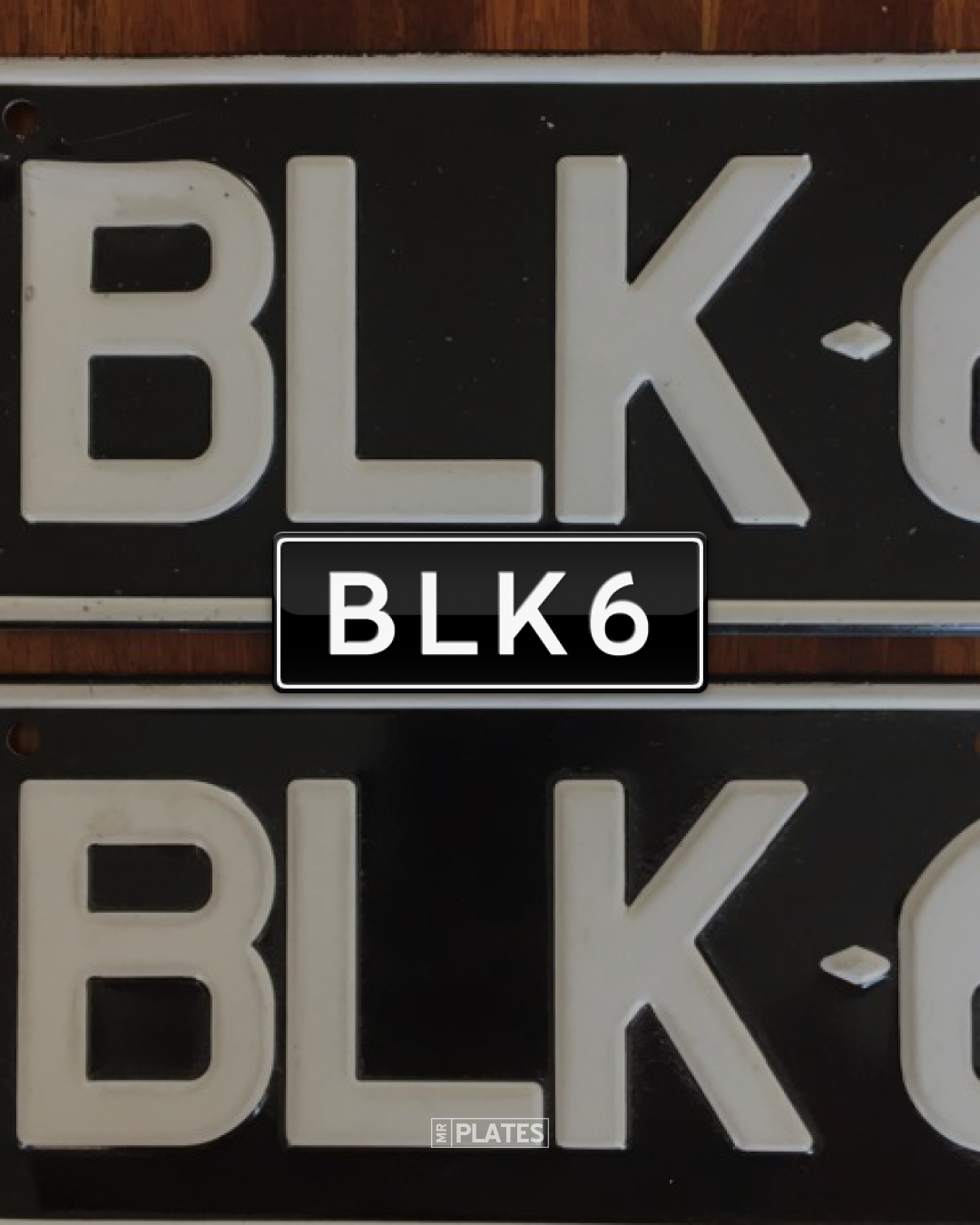 BLK6 (BLACK 6) Number Plates For Sale, VIC - MrPlates