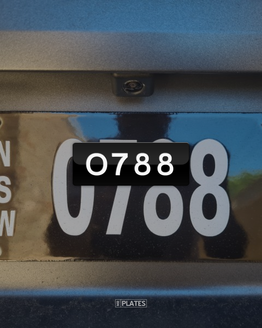 O788 (Heritage Style Numer) Number Plates For Sale, NSW - MrPlates