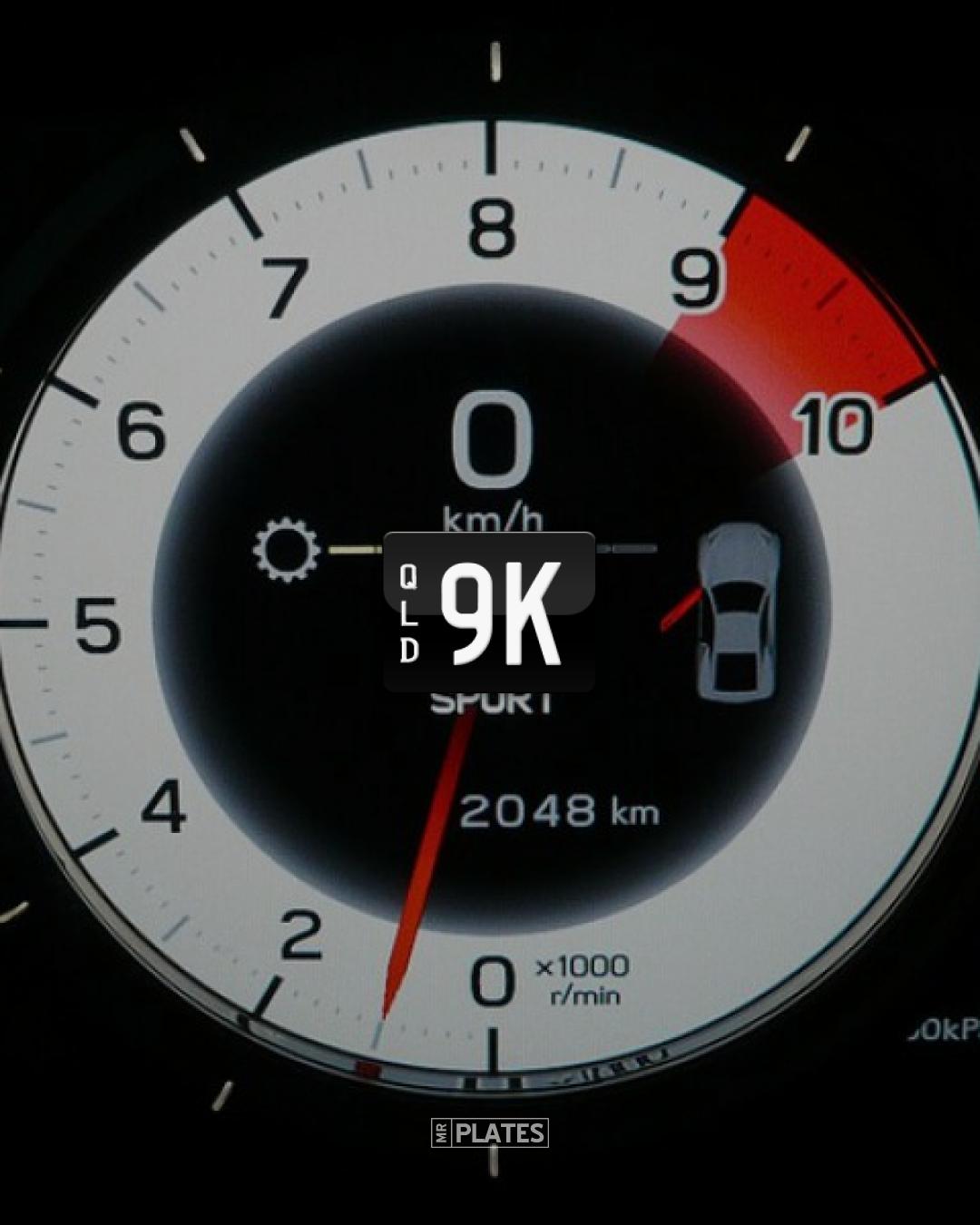 9K Number Plates For Sale, QLD - MrPlates