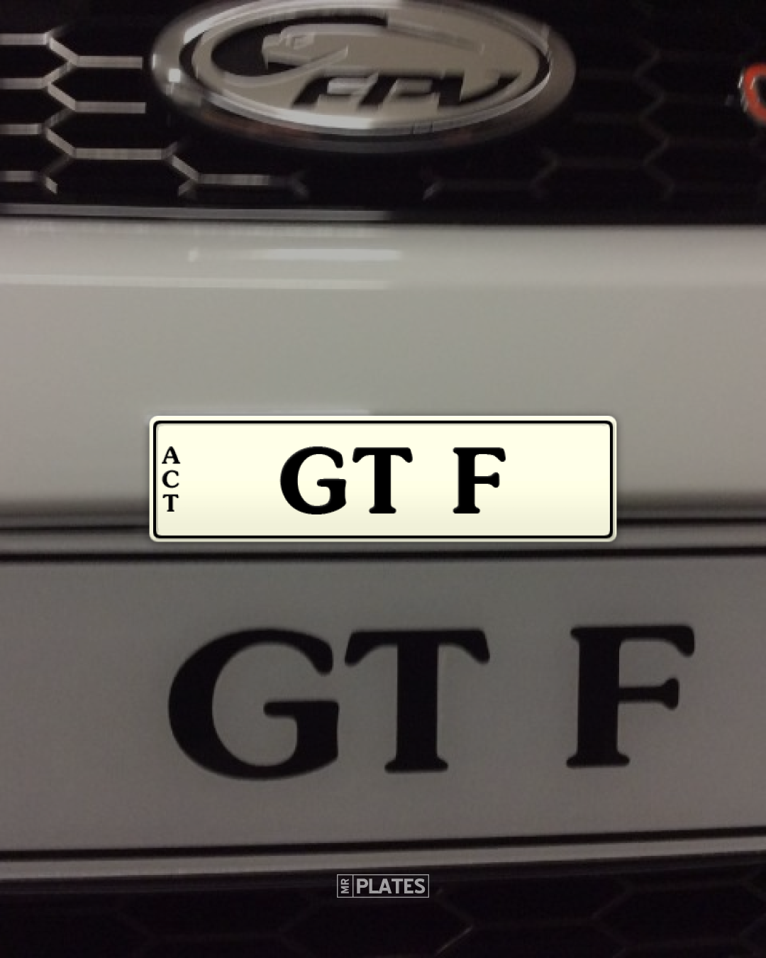 GT F (Ford Falcon GTF) Number Plates For Sale, ACT - MrPlates