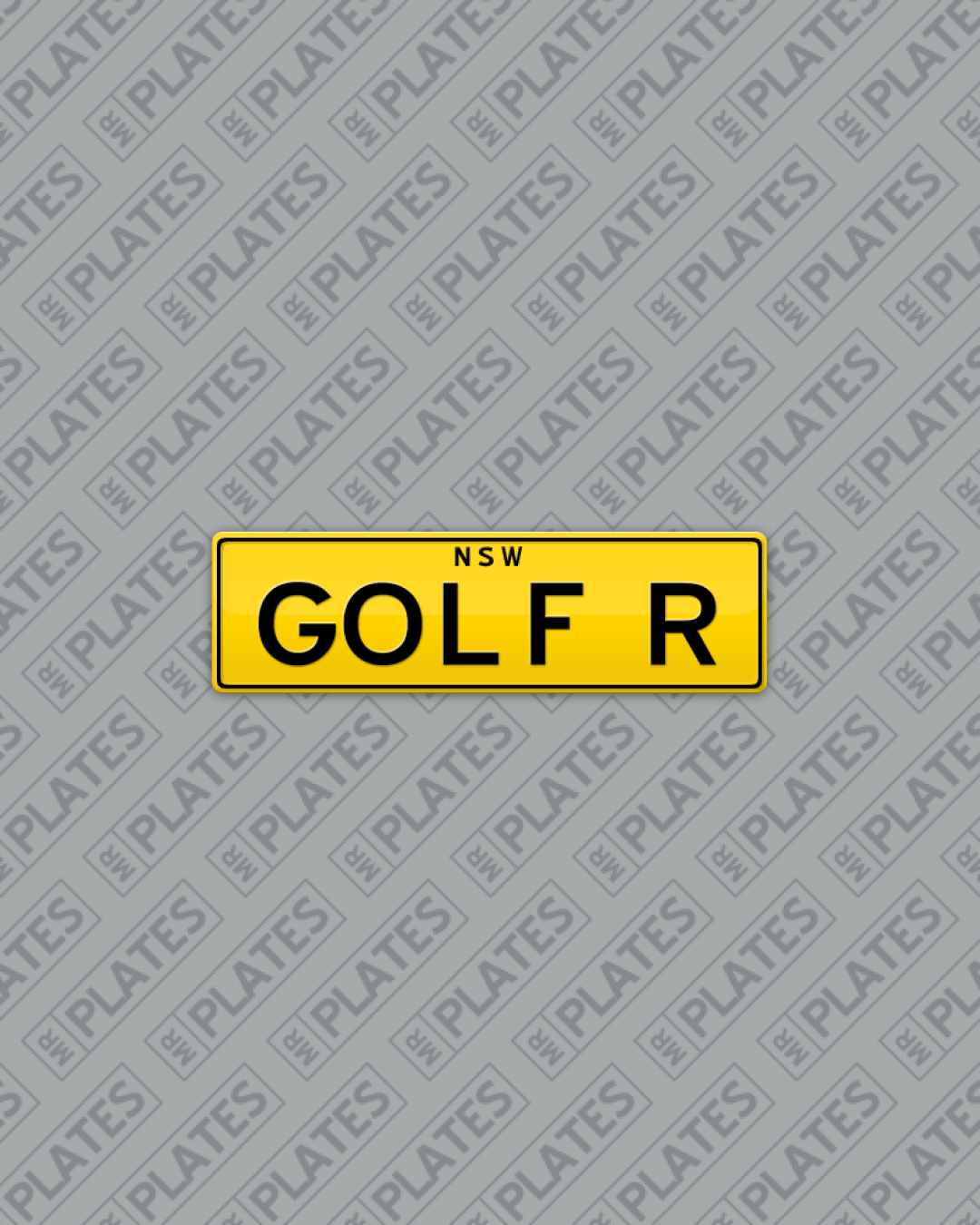 GOLF R Number Plates For Sale, NSW - MrPlates