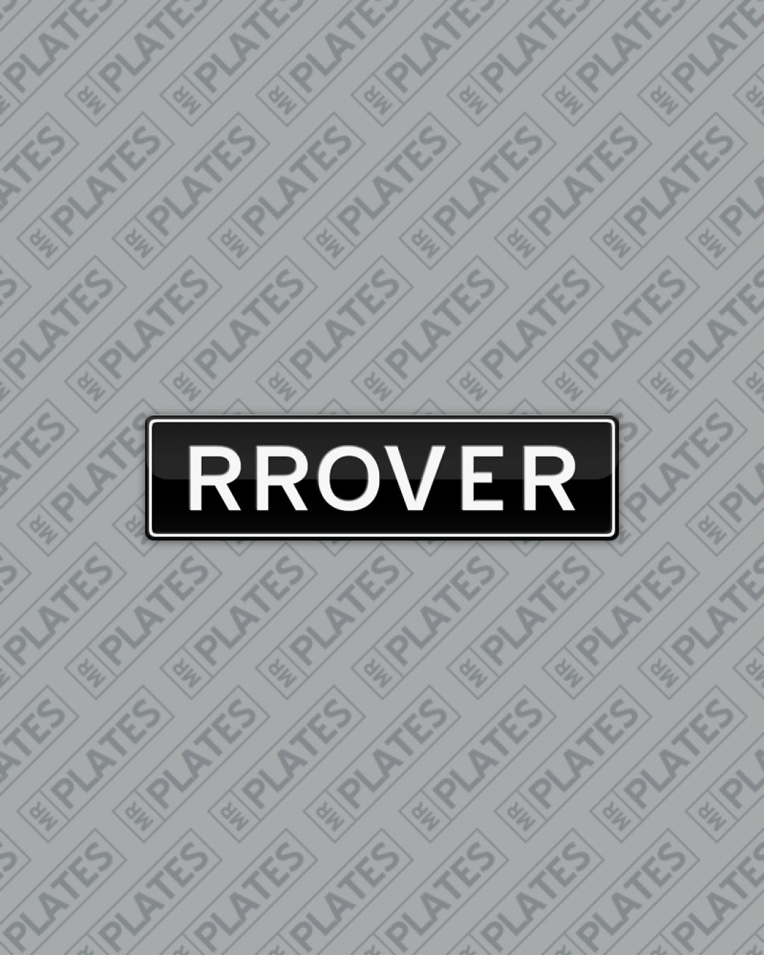 RROVER (RANGE ROVER) Number Plates For Sale, VIC - MrPlates