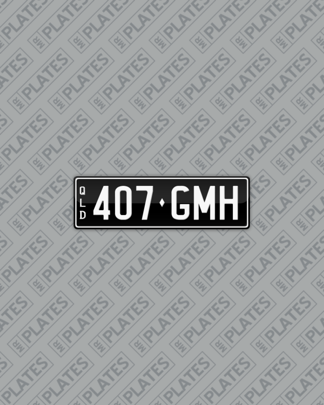 407·GMH (407 Gmh) Number Plates For Sale, QLD - MrPlates