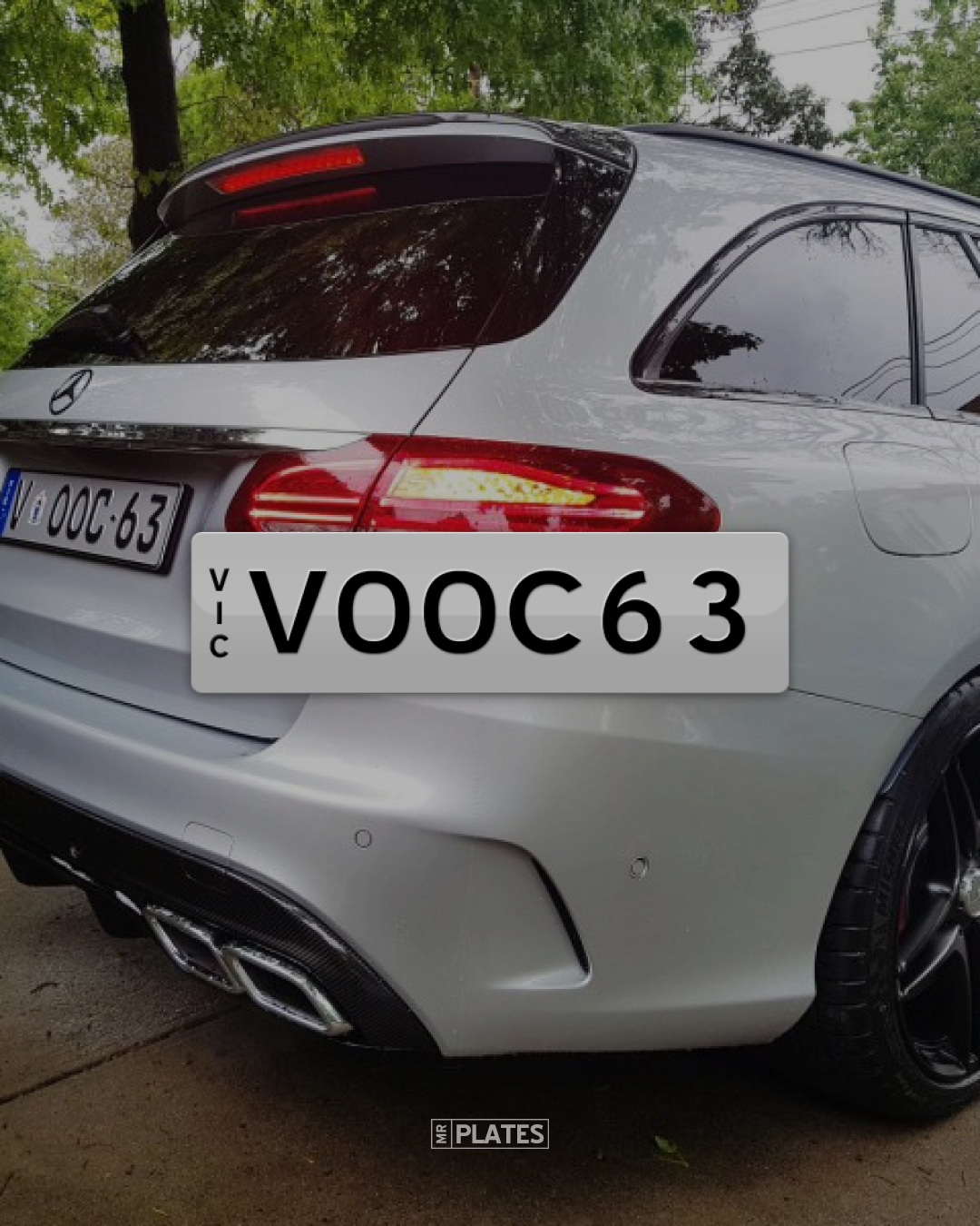 V00C63 (AMG C63 (Sedan Or Wagon) Euro Style) Number Plates For Sale ...
