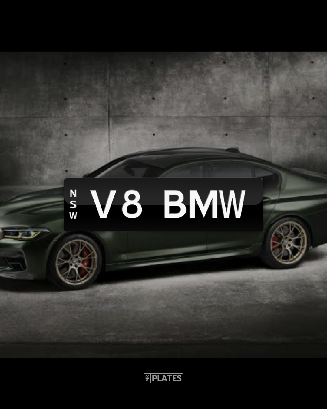 V8 BMW Number Plates For Sale, NSW - MrPlates