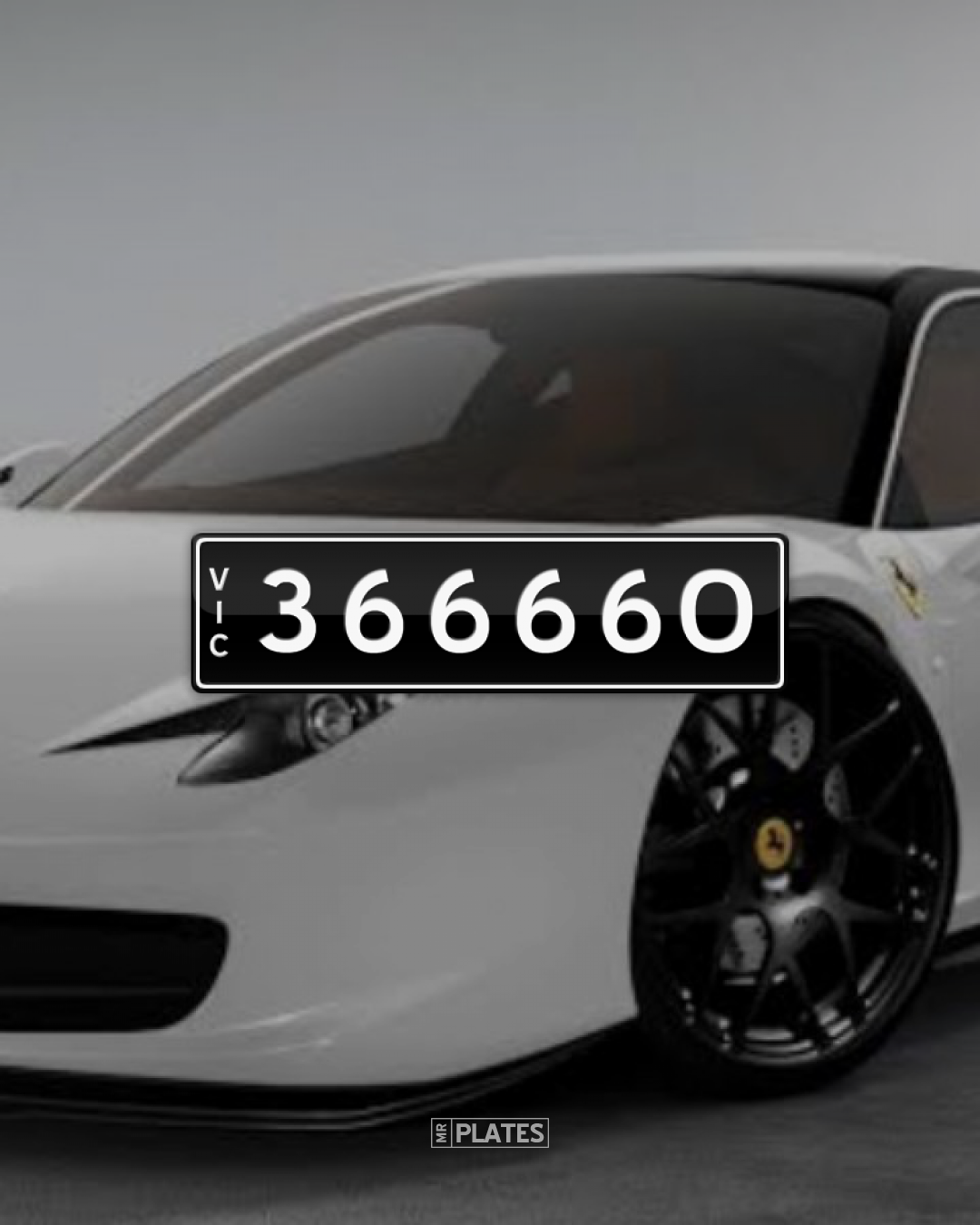 366660 (Quadruple 6, Lucky 6) Number Plates For Sale, VIC - MrPlates