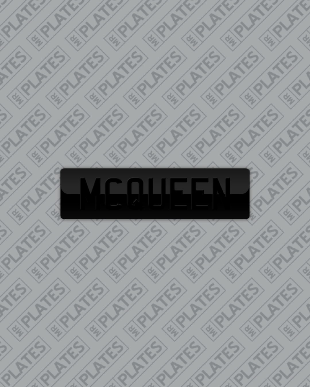 MCQUEEN (Sold) Number Plates For Sale, QLD - MrPlates