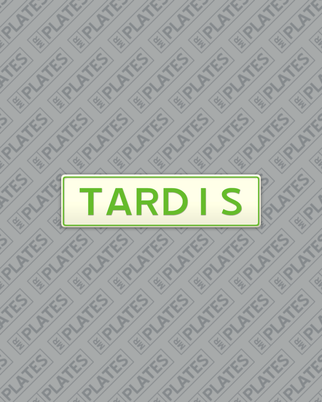 TARDIS Number Plates For Sale, QLD - MrPlates