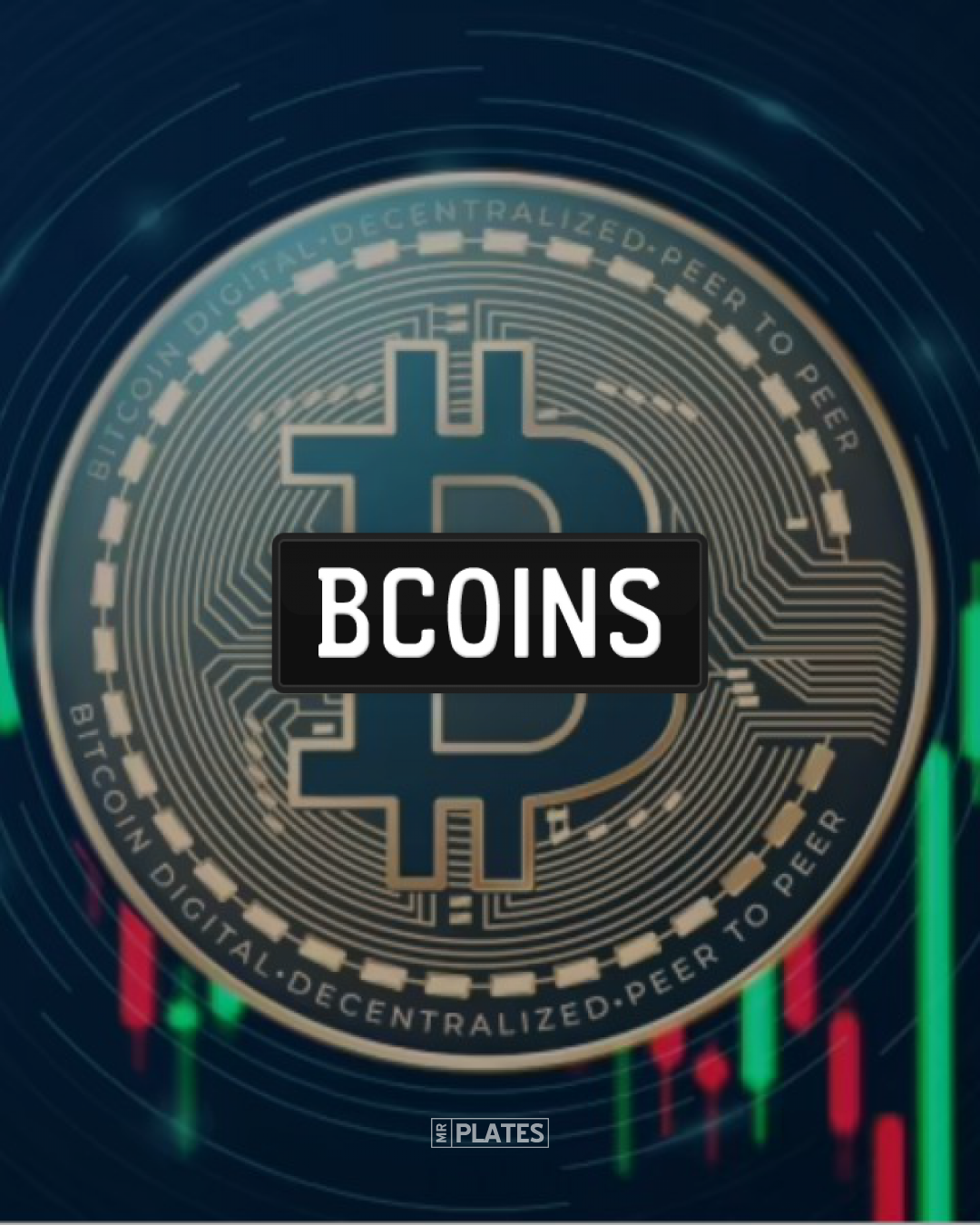 BCOINS (BITCOIN) Number Plates For Sale - MrPlates