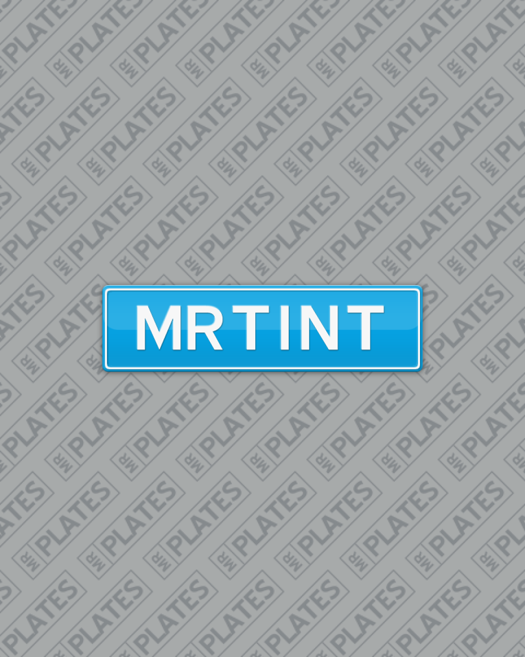 MRTINT (Mr Tint) Number Plates For Sale, VIC - MrPlates