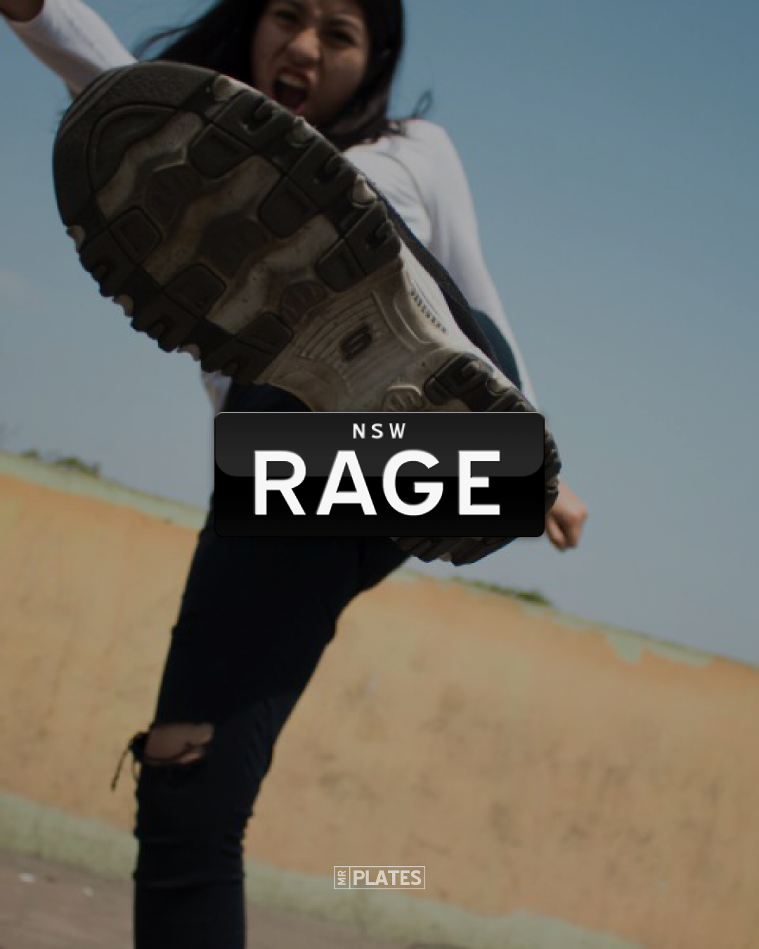 RAGE Number Plates For Sale, NSW - MrPlates