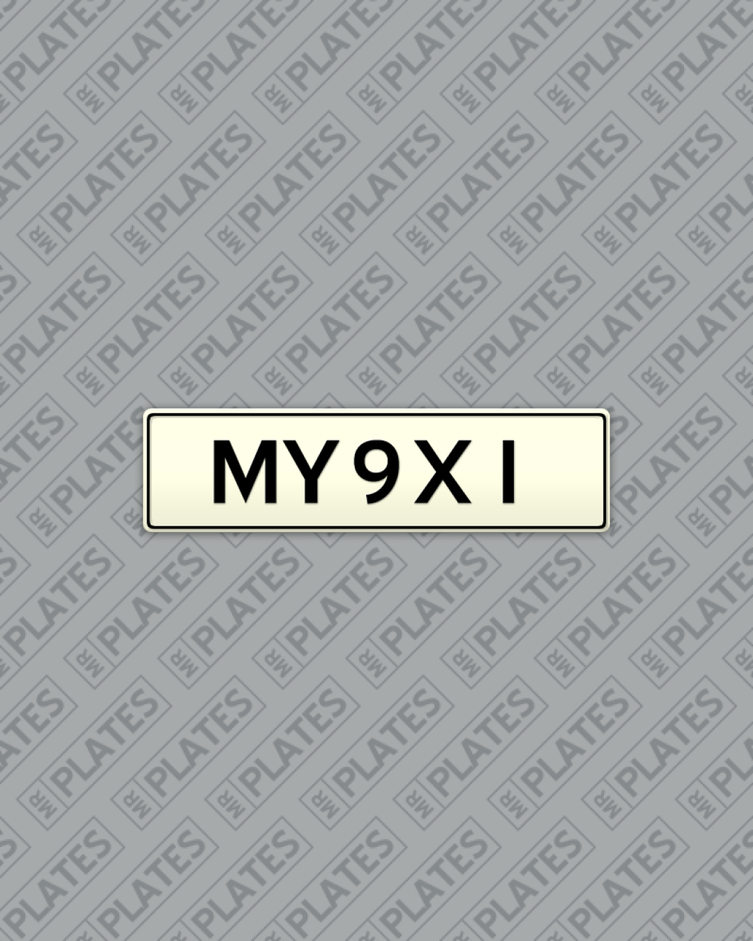 MY9XI (MY 911) Number Plates For Sale, VIC - MrPlates