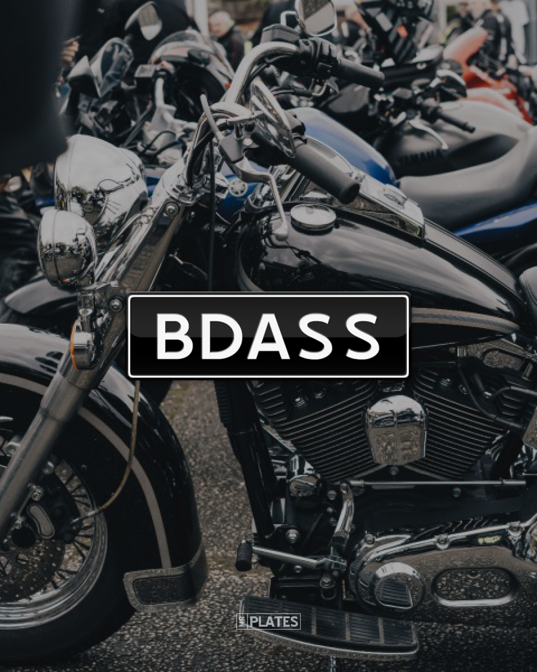 BDASS (Bad Ass) Number Plates For Sale, VIC - MrPlates