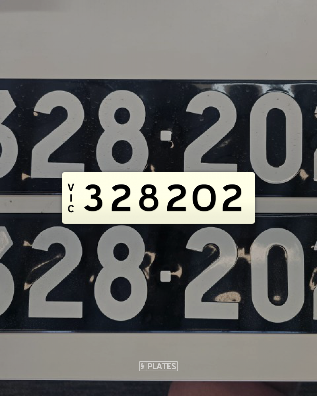 328202 Number Plates For Sale, VIC - MrPlates